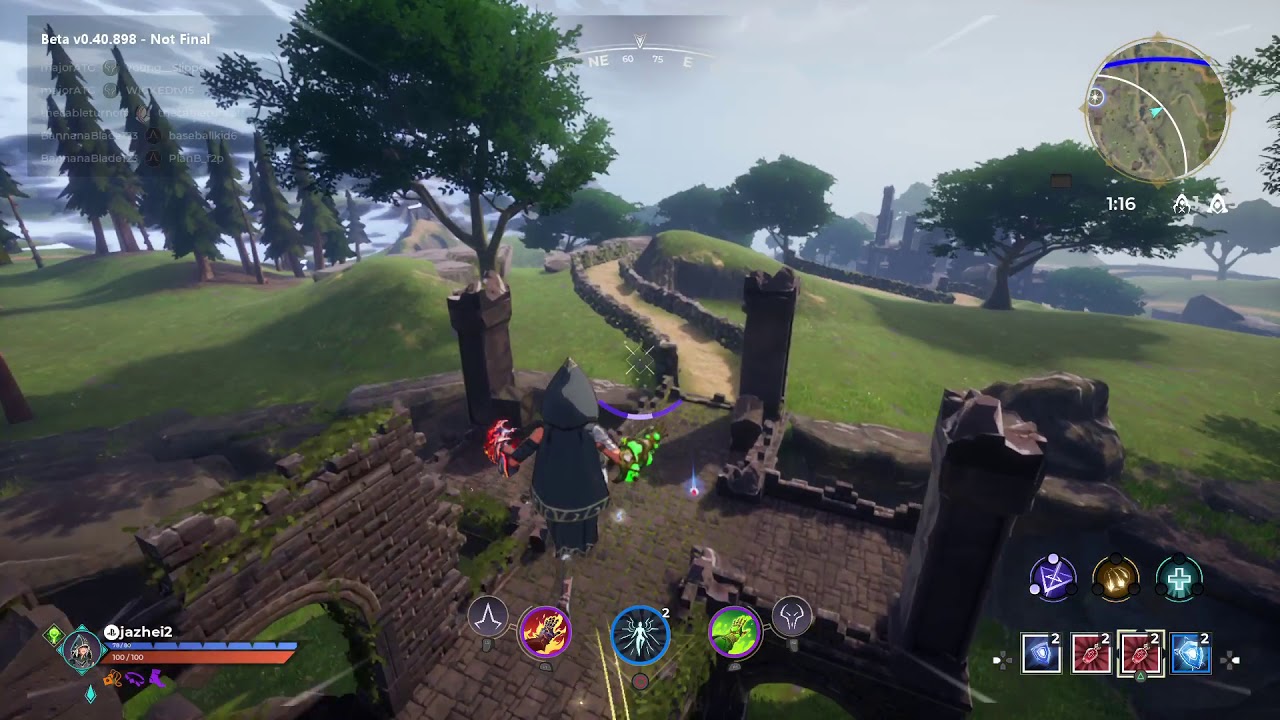 Spellbreak more Greek fire - YouTube