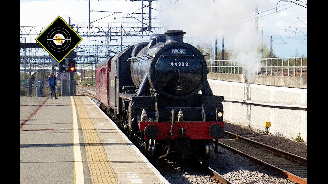 BLACK FIVE 44932 @ NUNEATON, 13/4/23 - YouTube