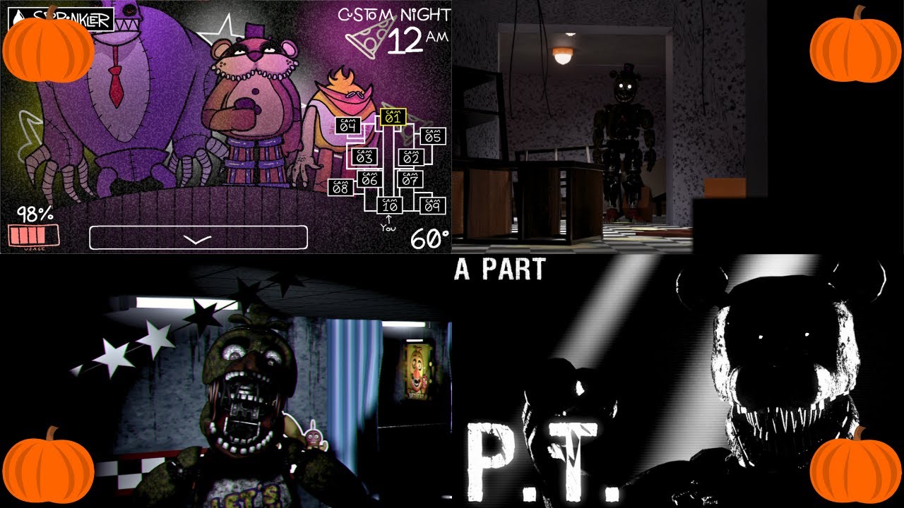 FNAF Fan Game Marathon (Halloween Edition)! - YouTube