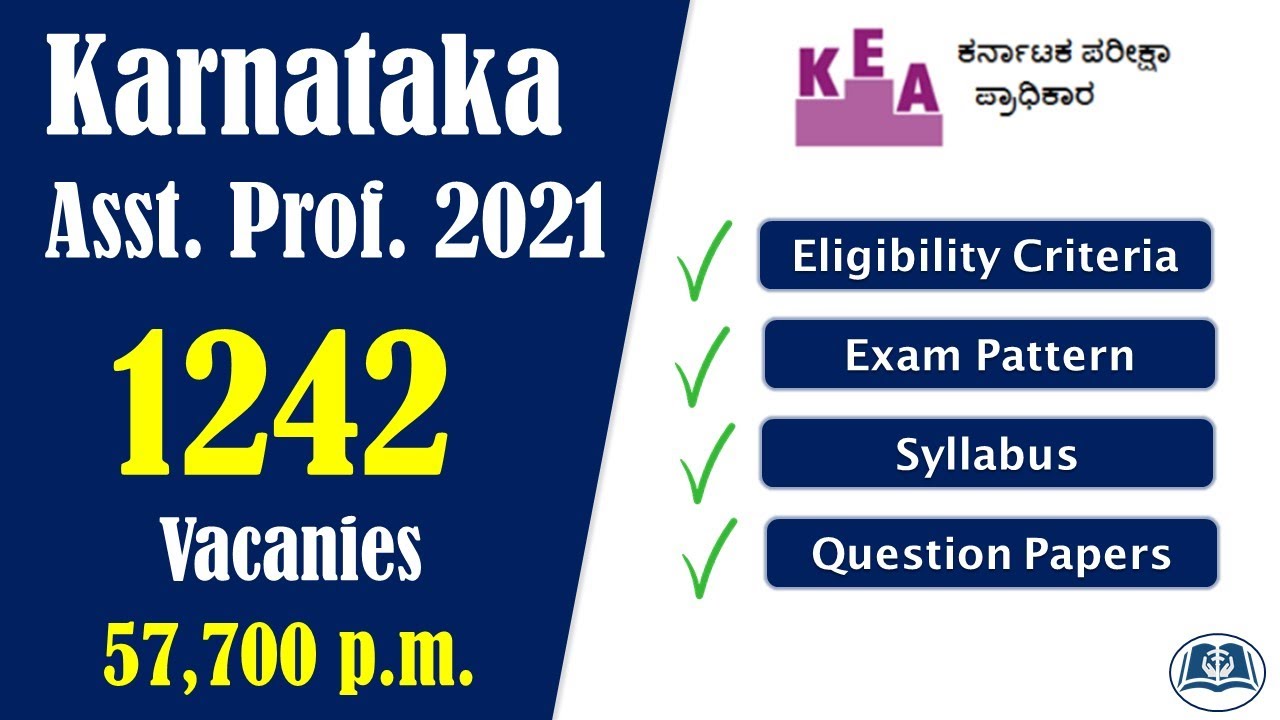All about Karnataka Assistant Professor 2021 | 198 seats for Commerce ...