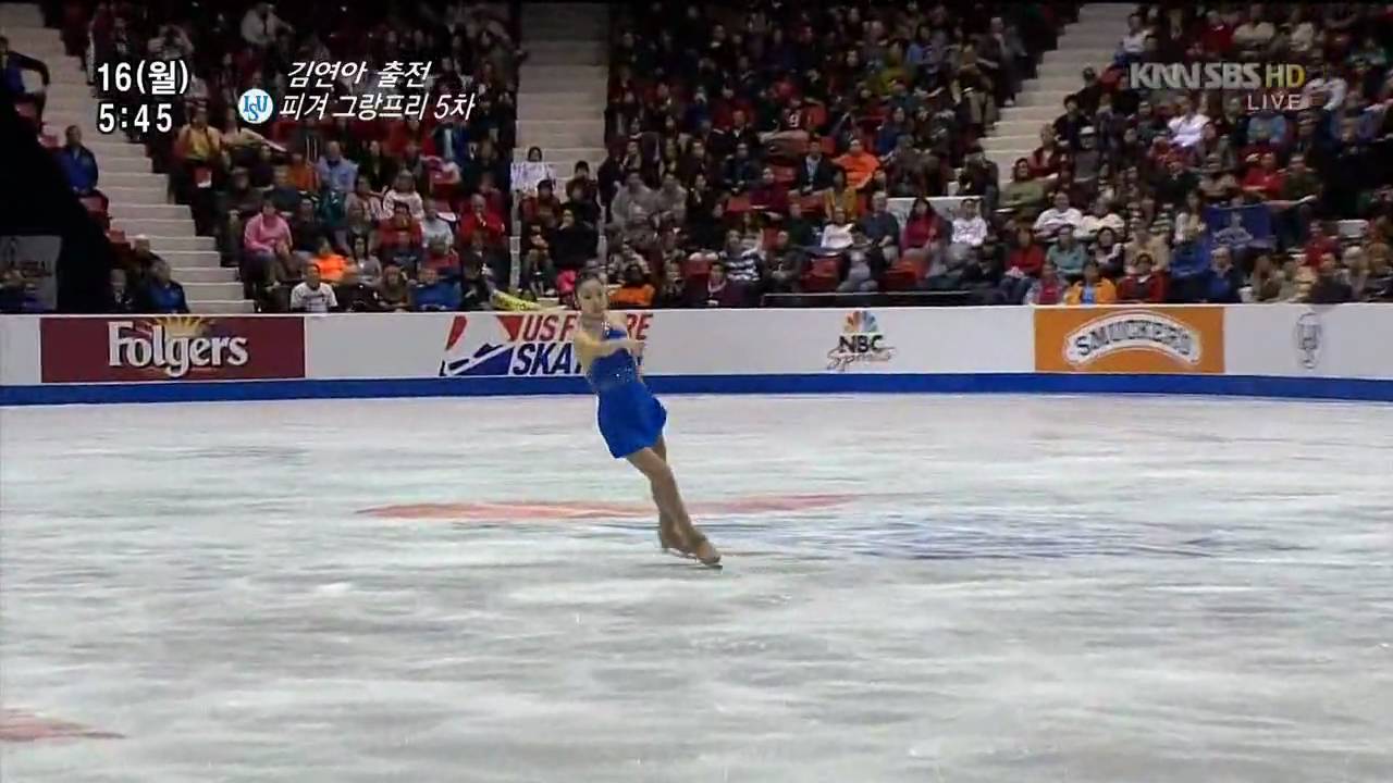 Yuna Kim 3F-3T , 3Lz-3T Combination Jump Collections - YouTube