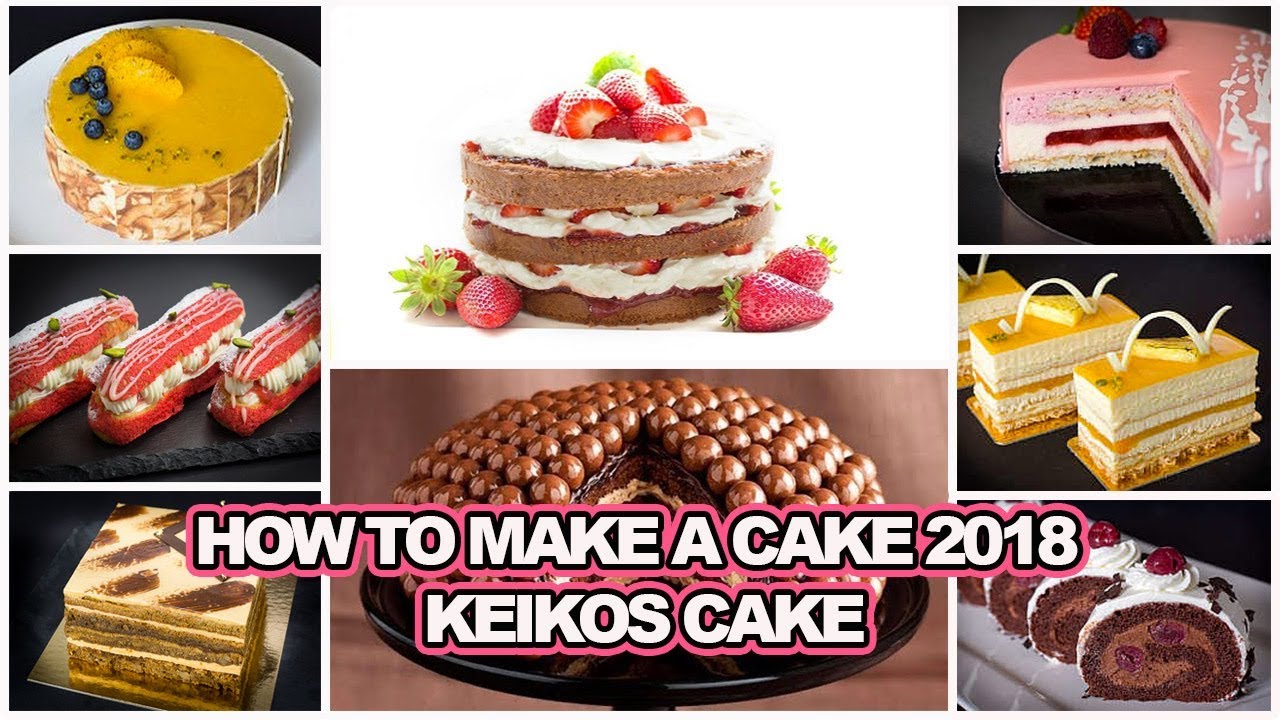 How to make a Cake 2018 - Keikos Cake | Make cake online 2018 - YouTube