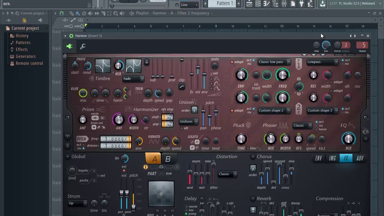 GTNKillerz How To Make: NeuroFunk Bass FL Studio 12 FLP, presets - YouTube