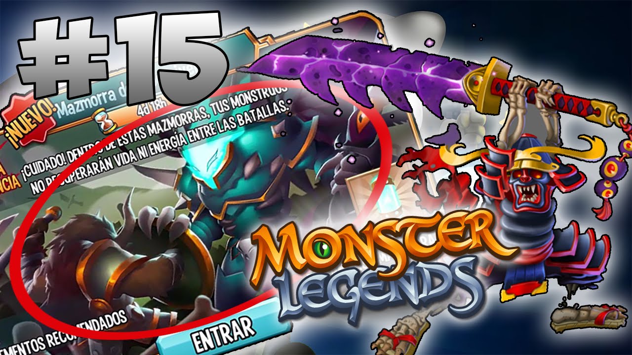 Monster Legends - Capitulo 15 - Harusami y Mazmorra Supervivencia - YouTube