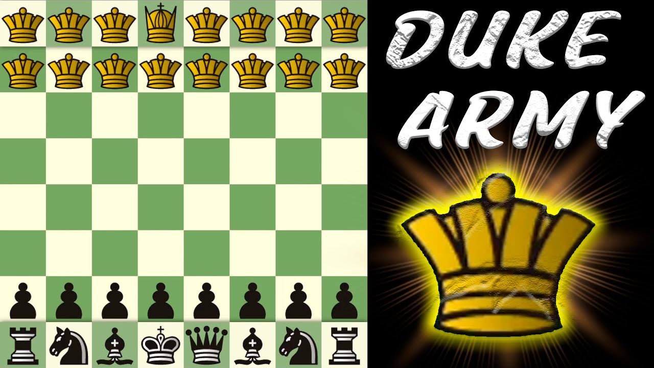 Duke Army vs Chess Army | Fairy Chess - YouTube