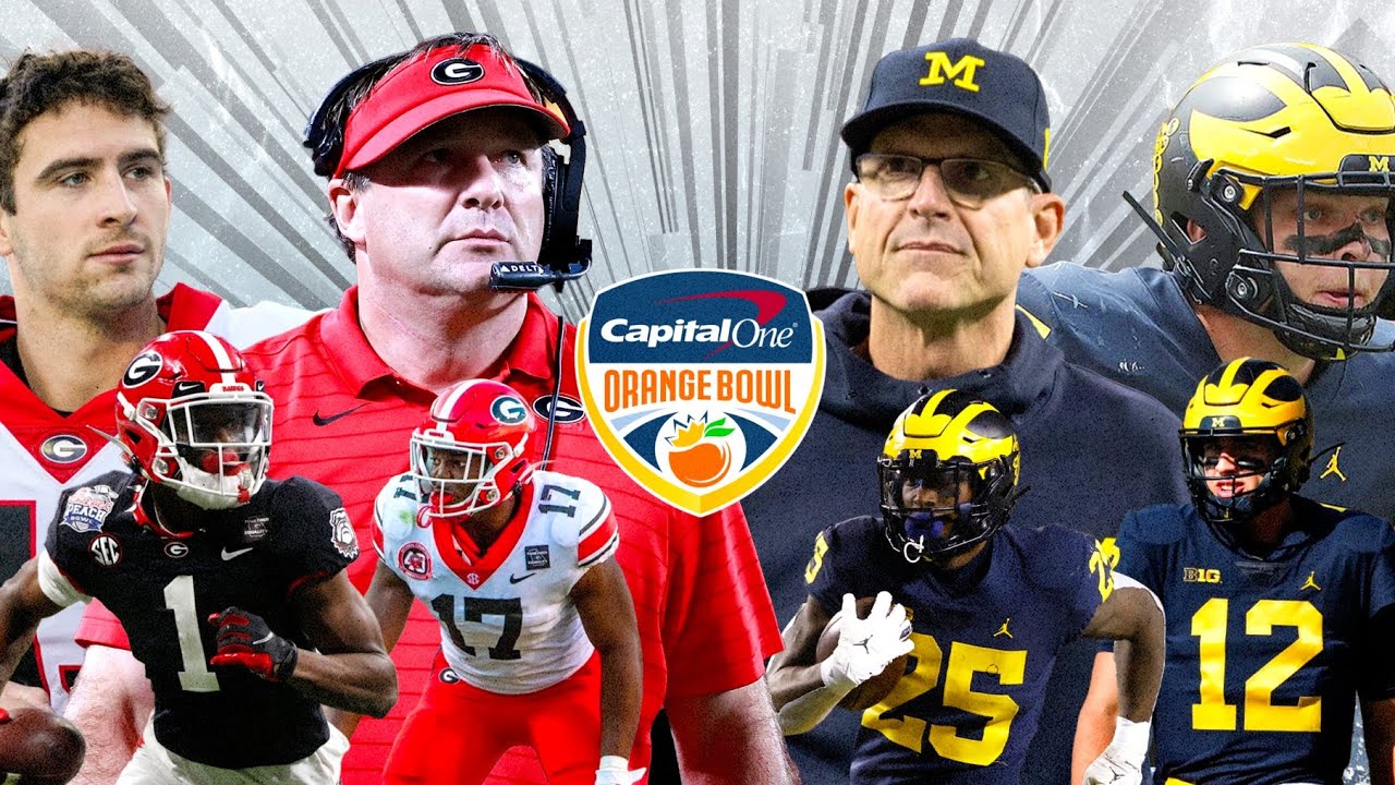 🔴 *LIVE* College Football Gameday 12/31/21 - Orange Bowl - Michigan vs ...