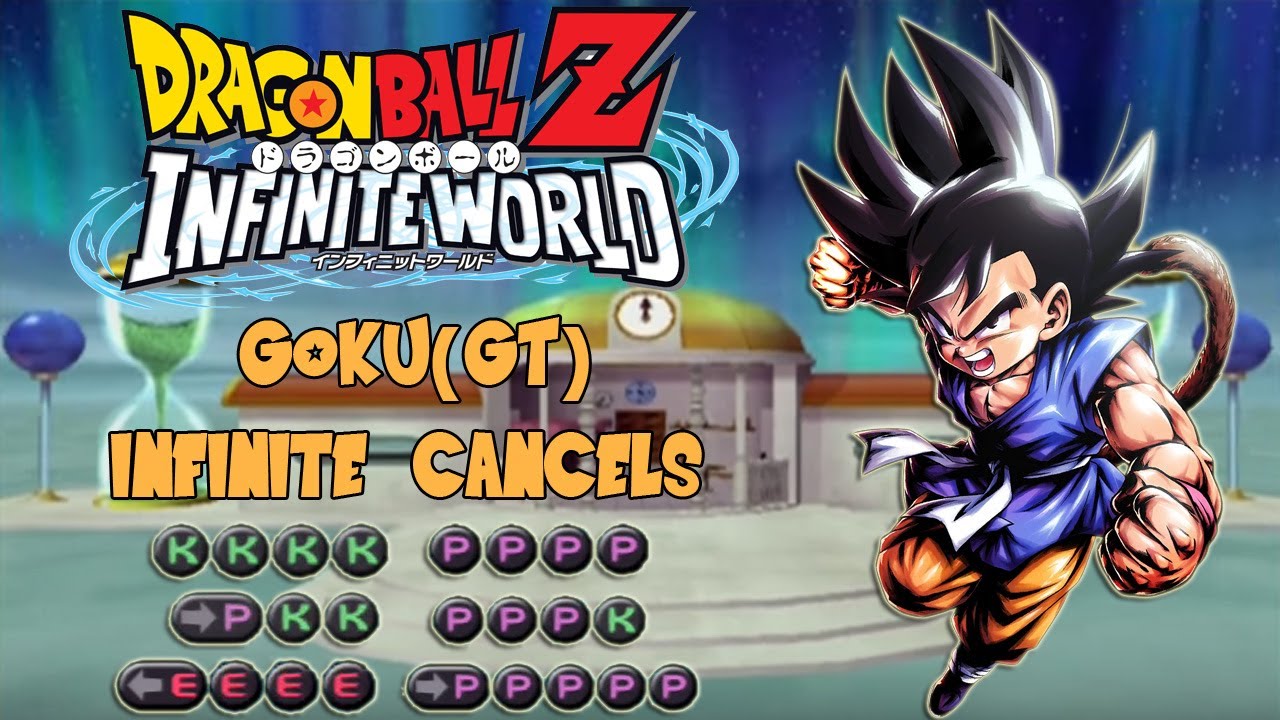 DBZ Infinite World (PS2) - Goku(GT)'s Infinite Cancels - YouTube