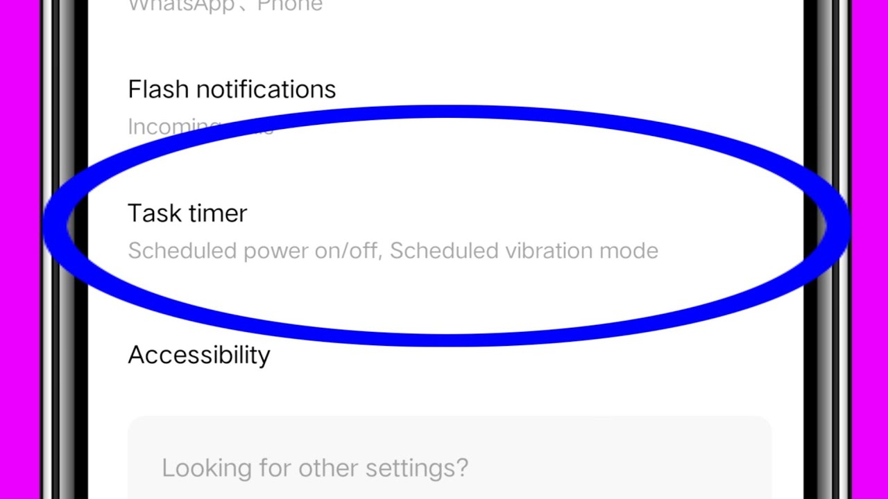 Phone me task timer setting kya hai | What is task timer setting in ...