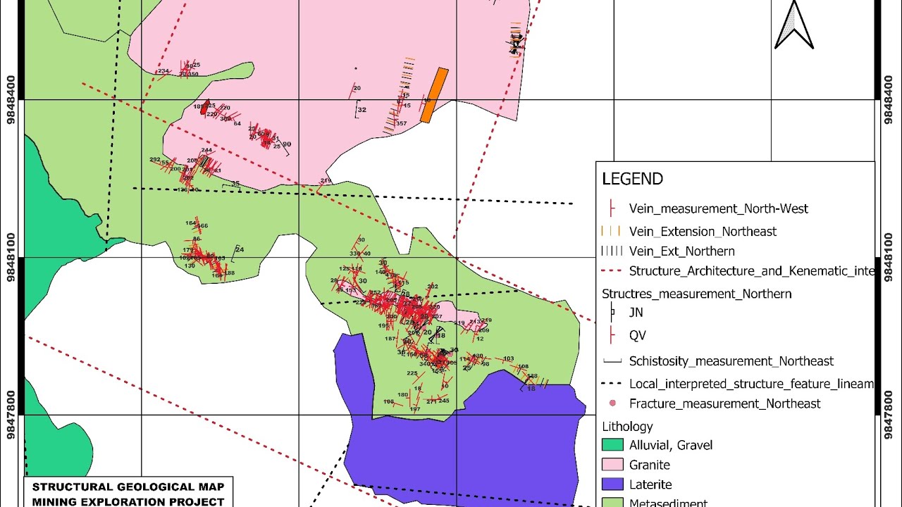 QGIS : Création d'une carte structurale (How to create a structural ...