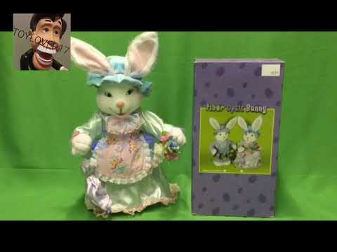 Strange Fiber-Optic Singing Easter Bunny - YouTube