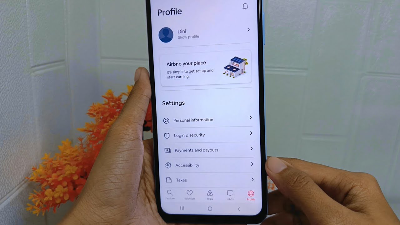 How To Add Profile Picture On Airbnb Account - YouTube