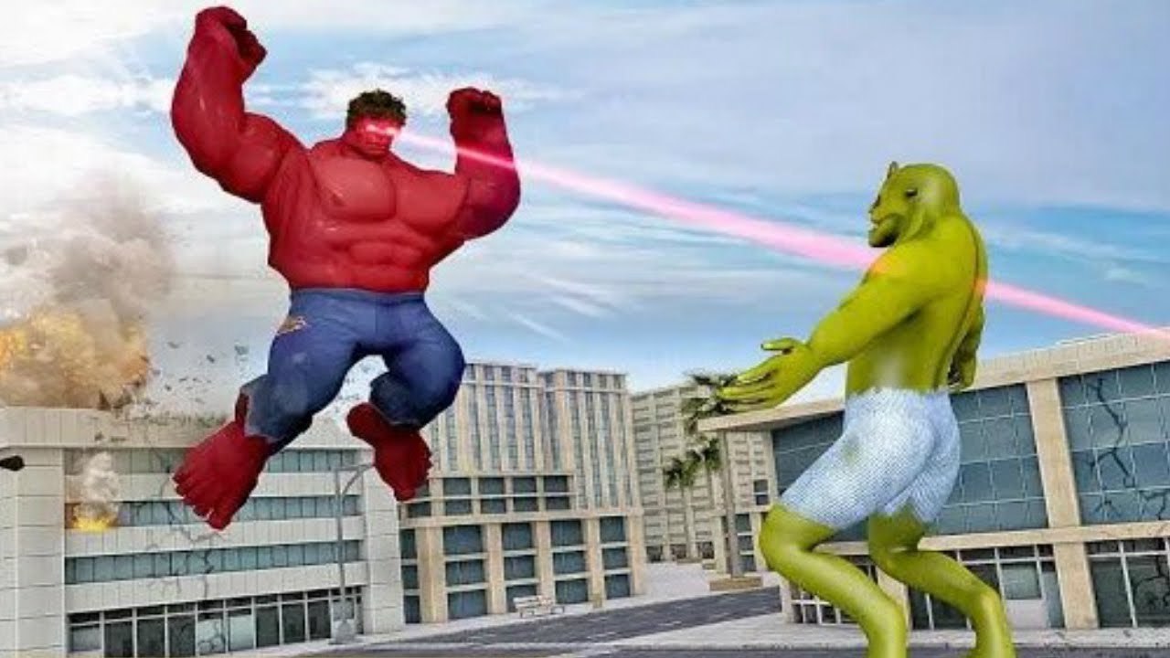 Monster City Battle | Incredible Hulk Vs Monster Villains - Best ...