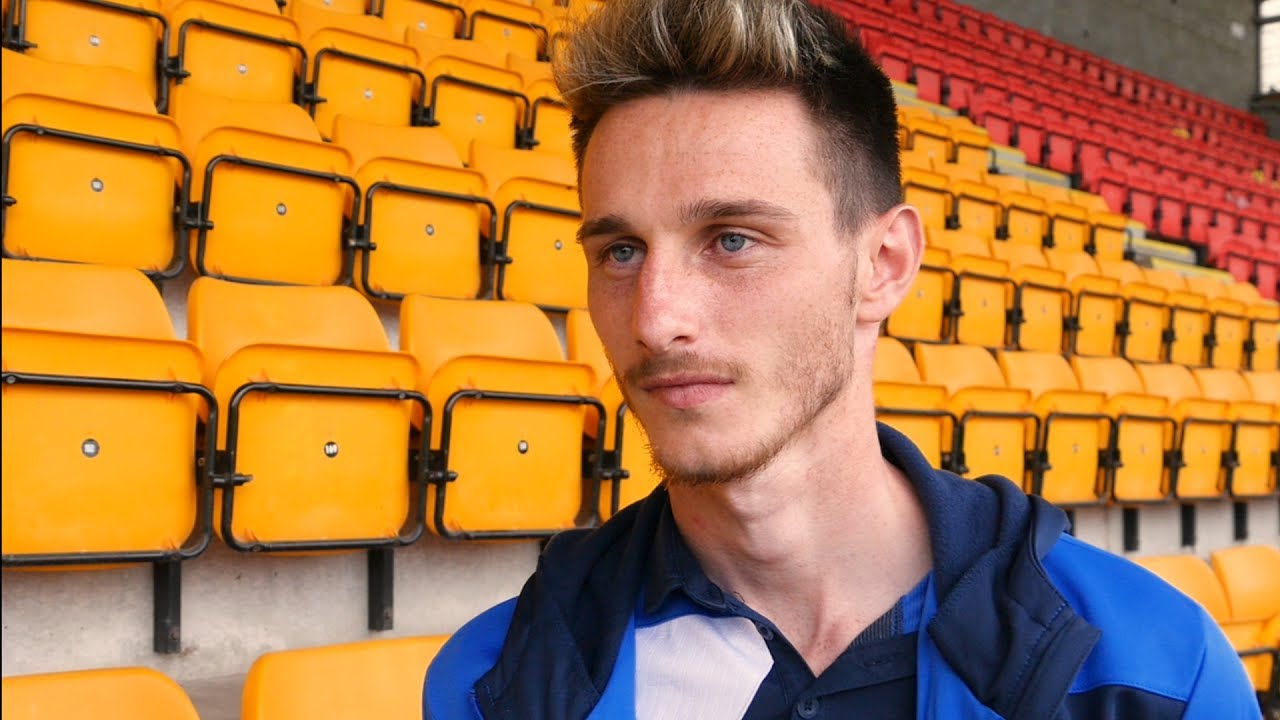 Scott Tanser on signing for St. Johnstone - YouTube