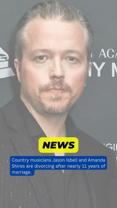 Breaking Harmony: Jason Isbell and Amanda Shires' Shocking Divorce After 11 Years - YouTube