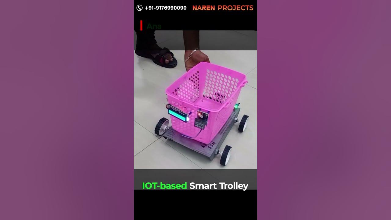 IOT Based Smart Trolley - YouTube