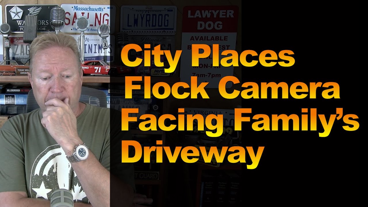 City Places Flock Camera Facing Family’s Driveway - YouTube