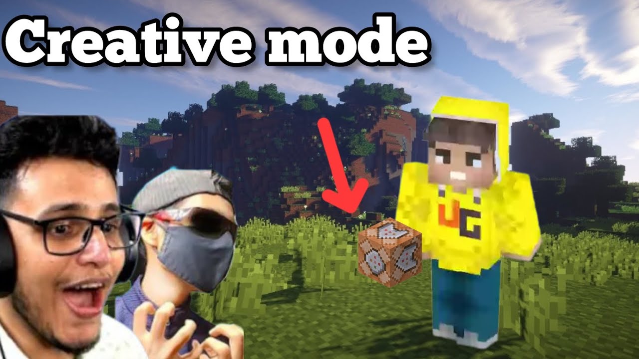 5 Creative mode moments of Gamers in Minecraft - YouTube