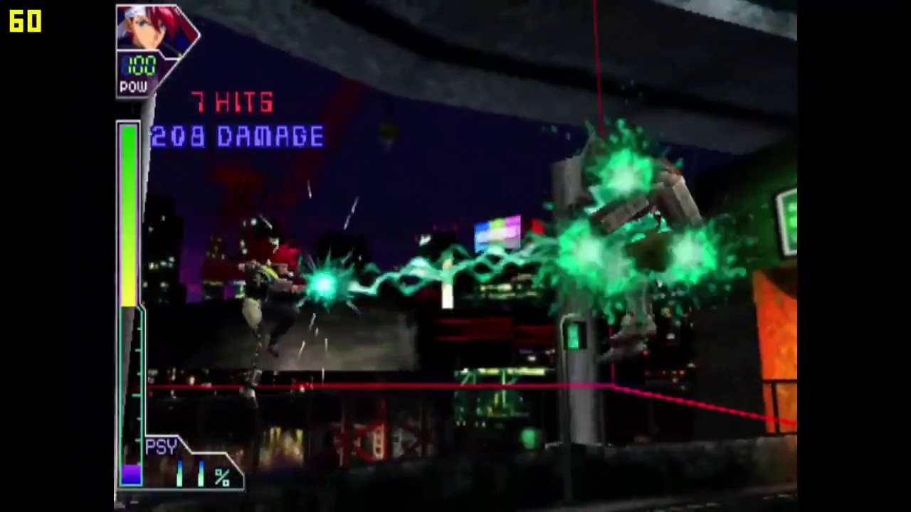 psychic force 2012 might combo - YouTube