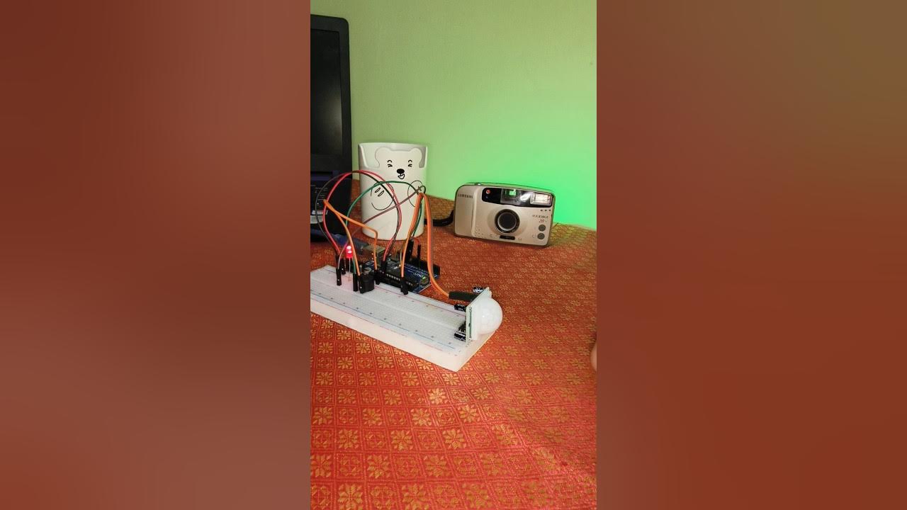 PIR MOTION SENSOR PROJECT USING ARDUINO🚨 |GSN CREATIONS| #shorts #youtube #arduino # ...
