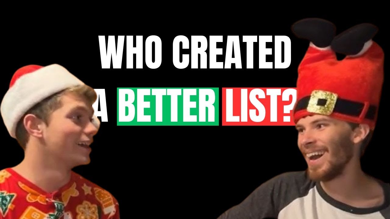 The ULTIMATE Christmas Draft | That Goes Awesome! #23 - YouTube