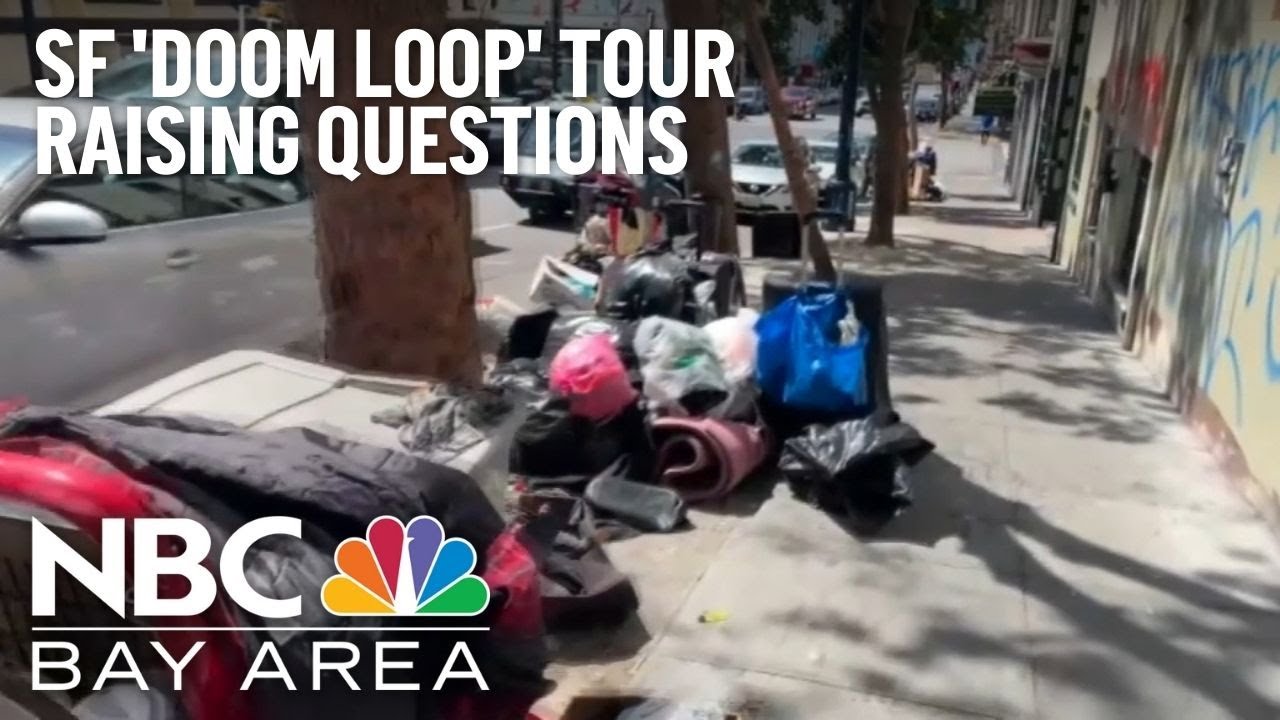 ‘Doom loop' tour in SF's Tenderloin raises questions - YouTube