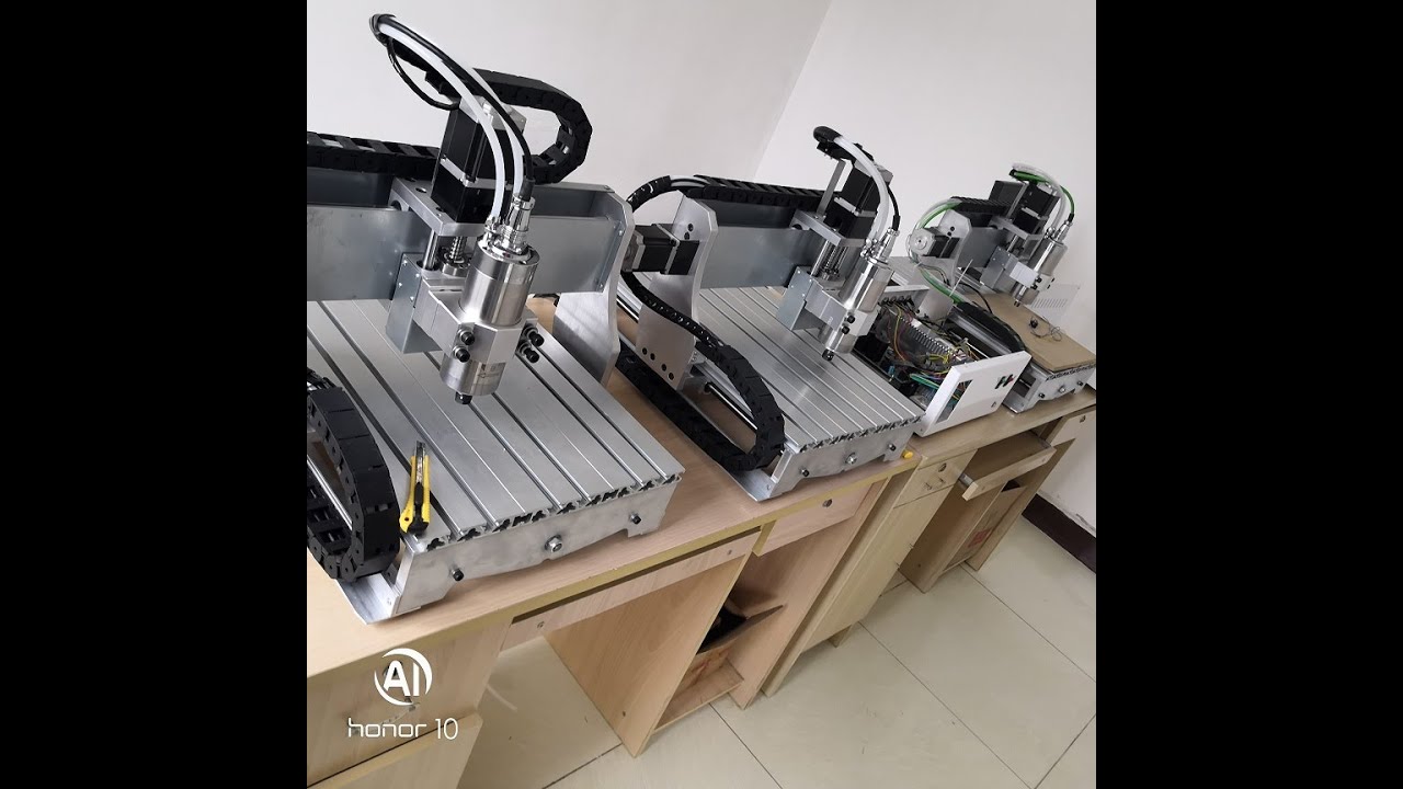3 axis/Mini CNC Engraving Router Machine 3040 Desktop for DIY - YouTube