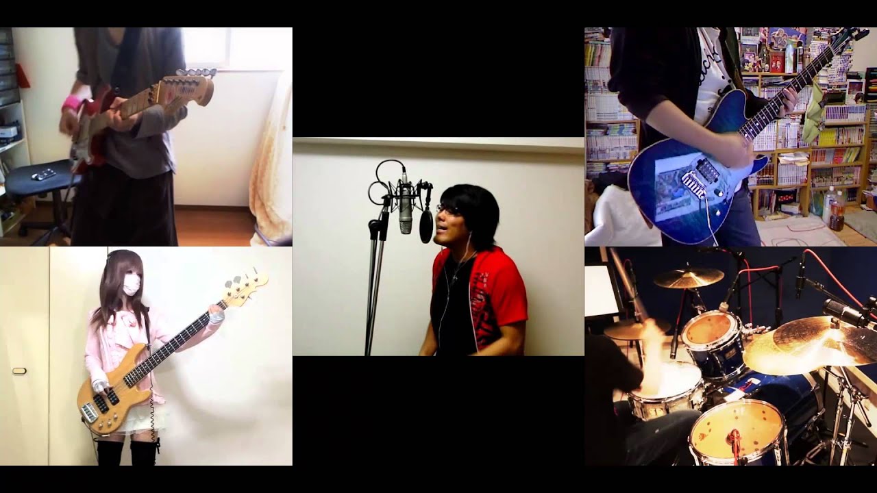 [HD]Mekakucity Actors OP [daze] Band cover - YouTube