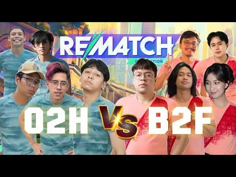 Rematch O2H VS B2F –Momen Lucu & Panas🔥 | Rematch Gameplay Highlights ...