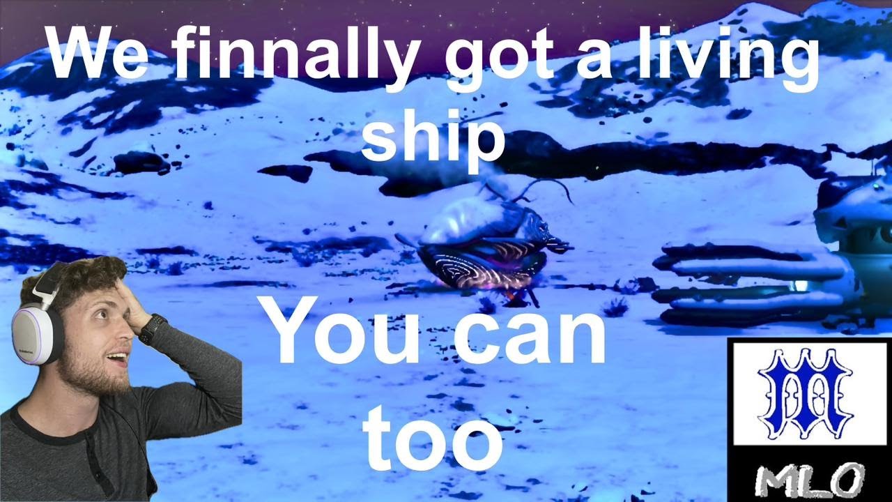How to get a Living Ship full tutorial No Man's Sky NMS - YouTube