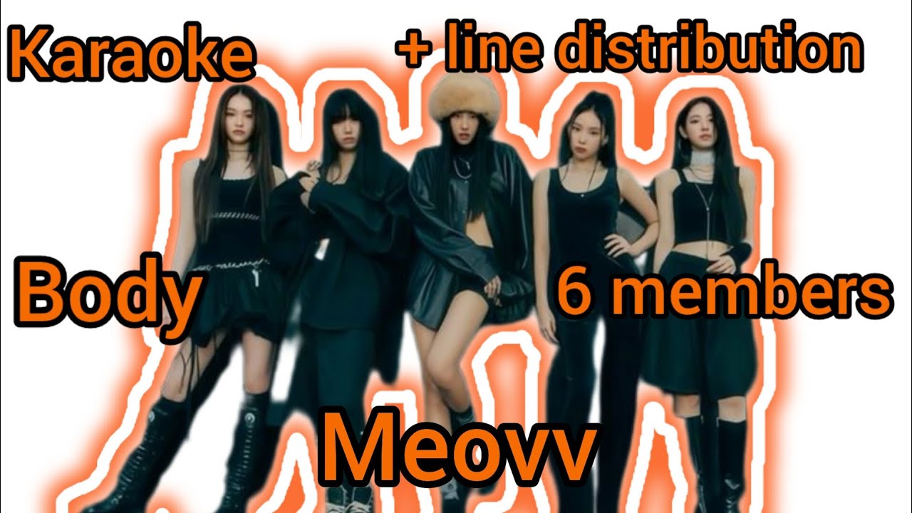 Karaoke meovv line distribution |Body - YouTube