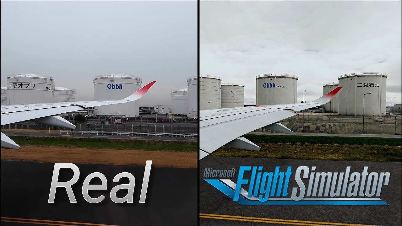 Flight Simulator vs Real Life | iniBuilds A350 | Tokyo Haneda | MSFS ...