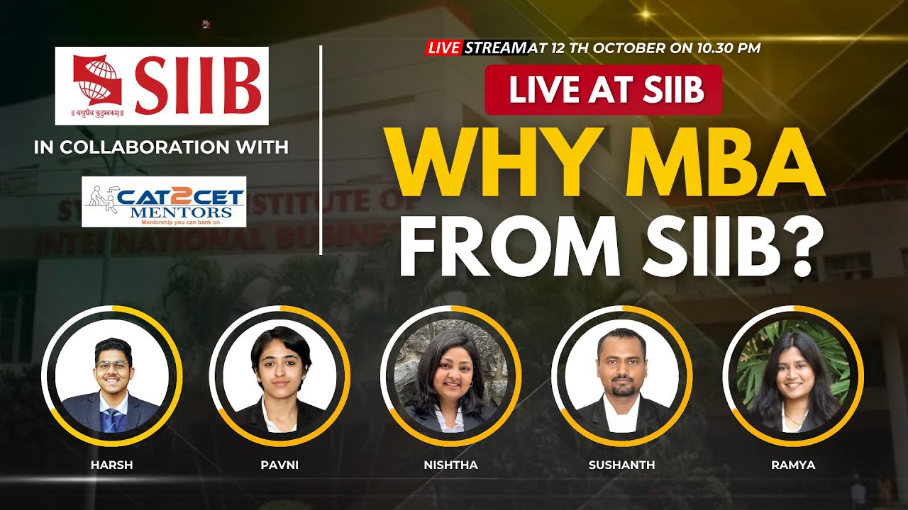 Life in SIIB | Why MBA from SIIB is a better Choice for MBA Students ...