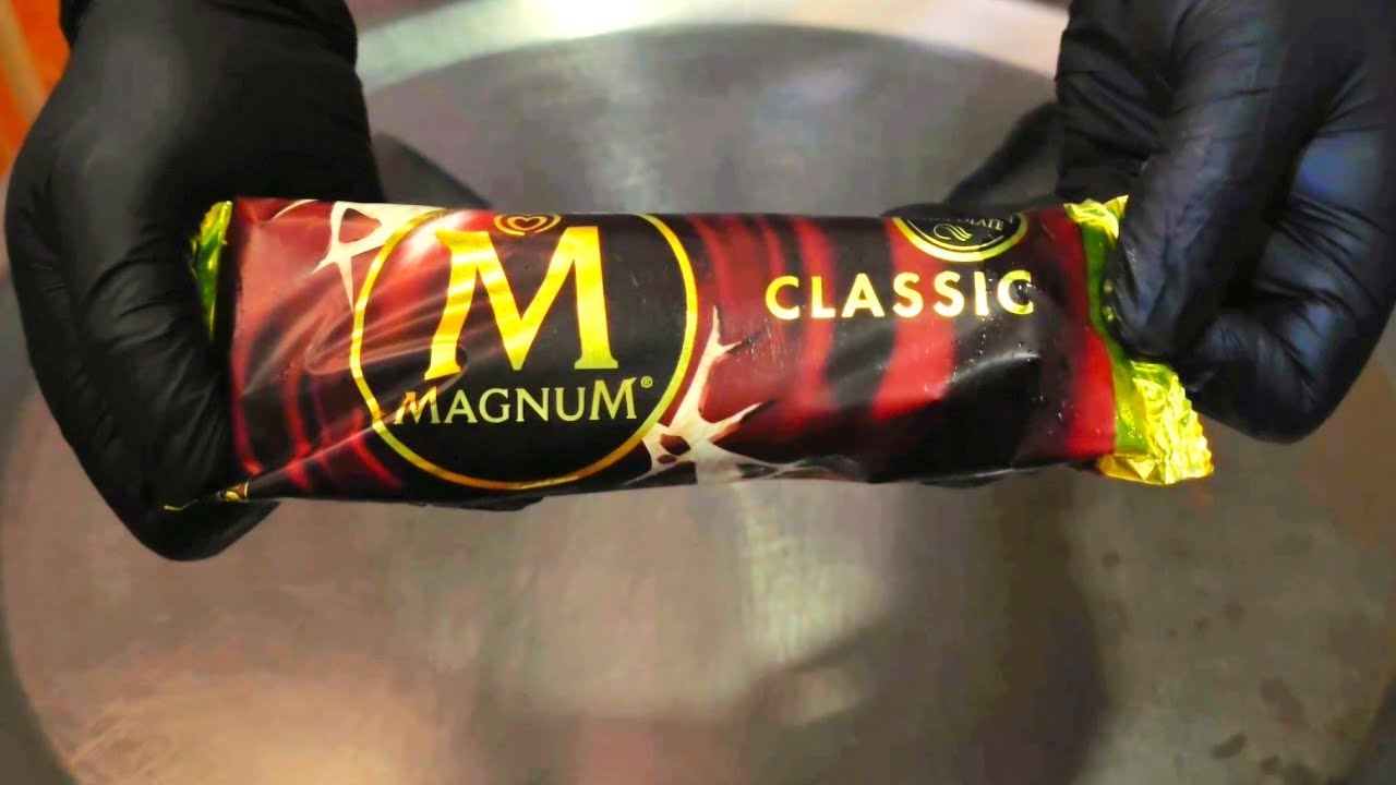 Transforming the most Stunning MAGNUM Classic to Ice Cream Rolls ...
