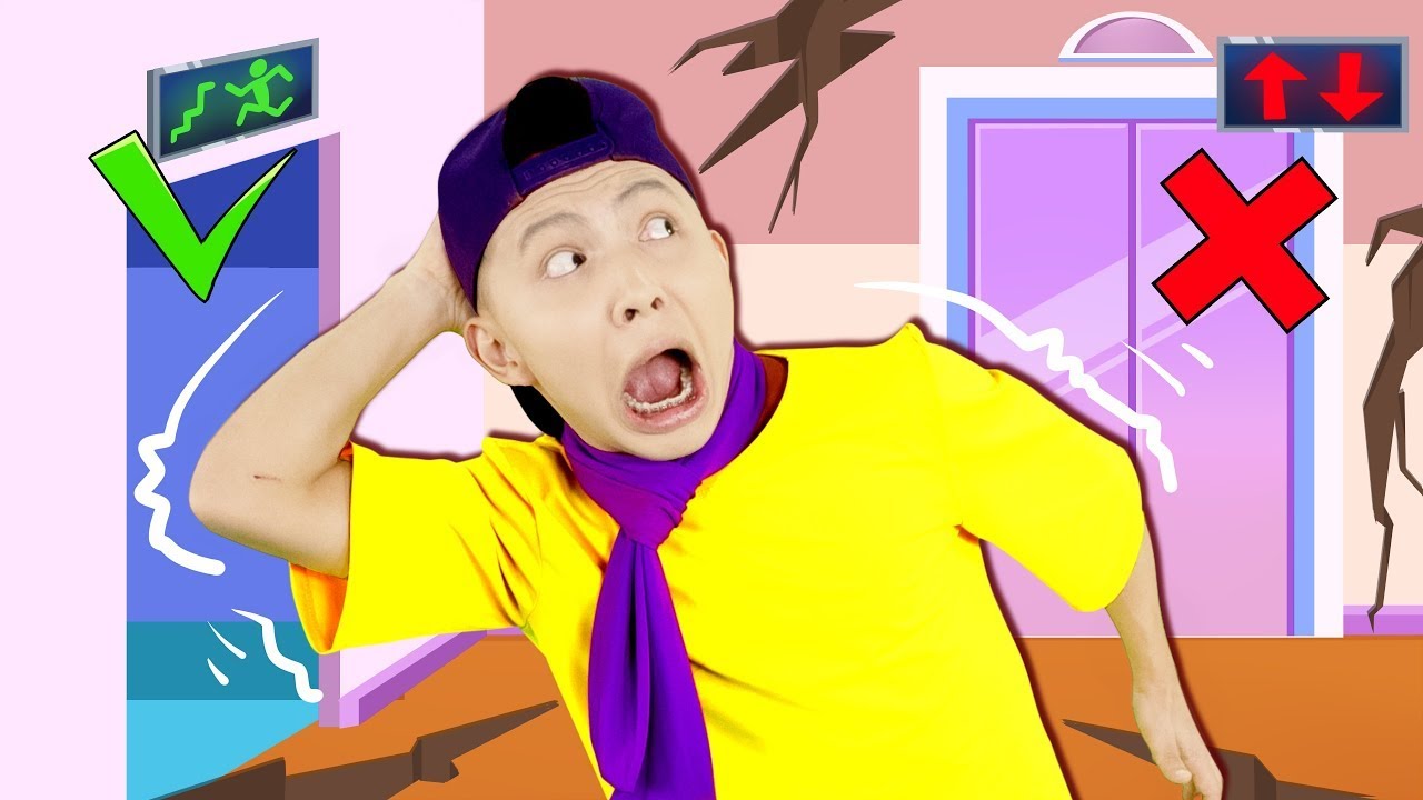 Earthquake Song | Kids Safety Tips | Nursery Rhymes | Kids Songs | Kids ...