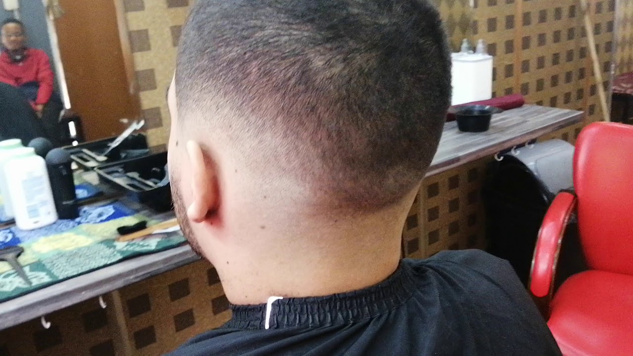 My boy Blake was getting his cut. His shit was busted for real real ...