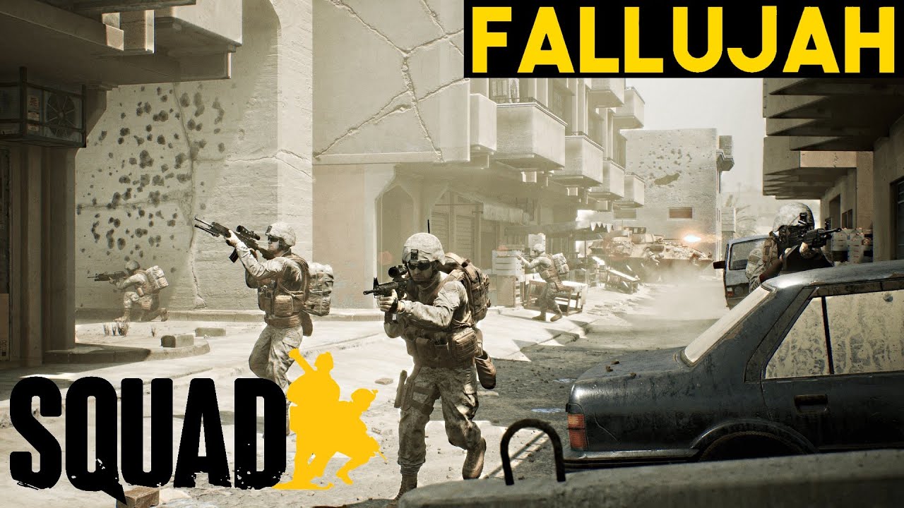 FALLUJAH URBAN COMBAT (SQUAD GAMEPLAY) - YouTube