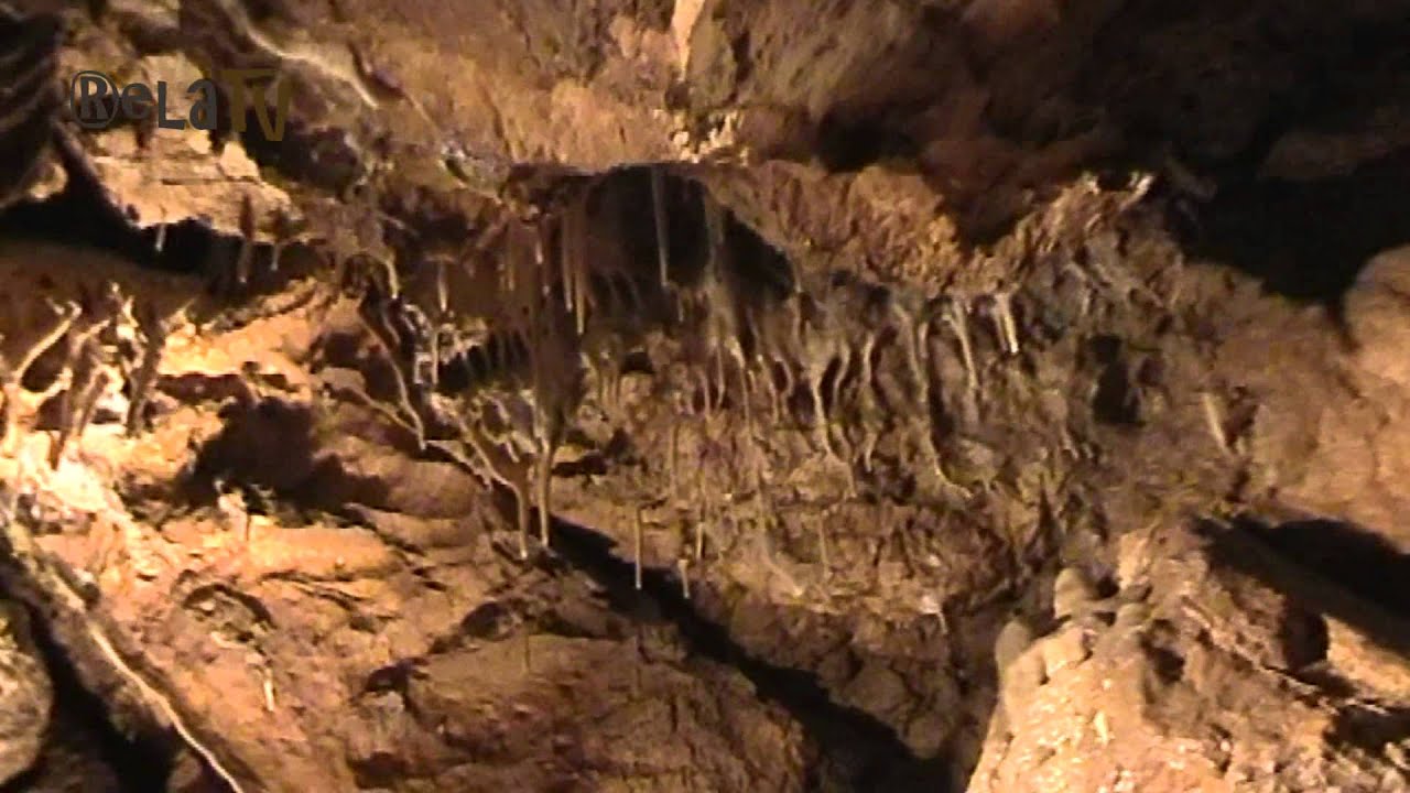tour of dolomite caves near Bozkov, Czech Republic - YouTube