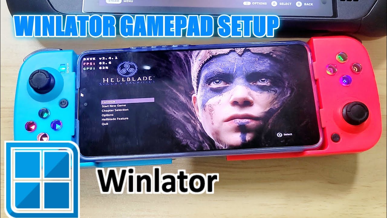 NEW GAMEPAD SETUP WINLATOR - YouTube