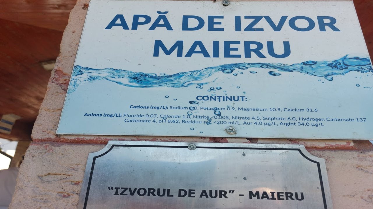 Apă cu Aur - gratis în com. Maieru - YouTube