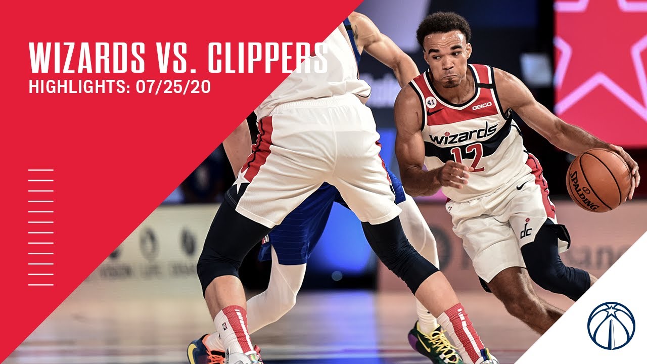 Highlights: Wizards vs. Clippers - 07/25/20 - YouTube