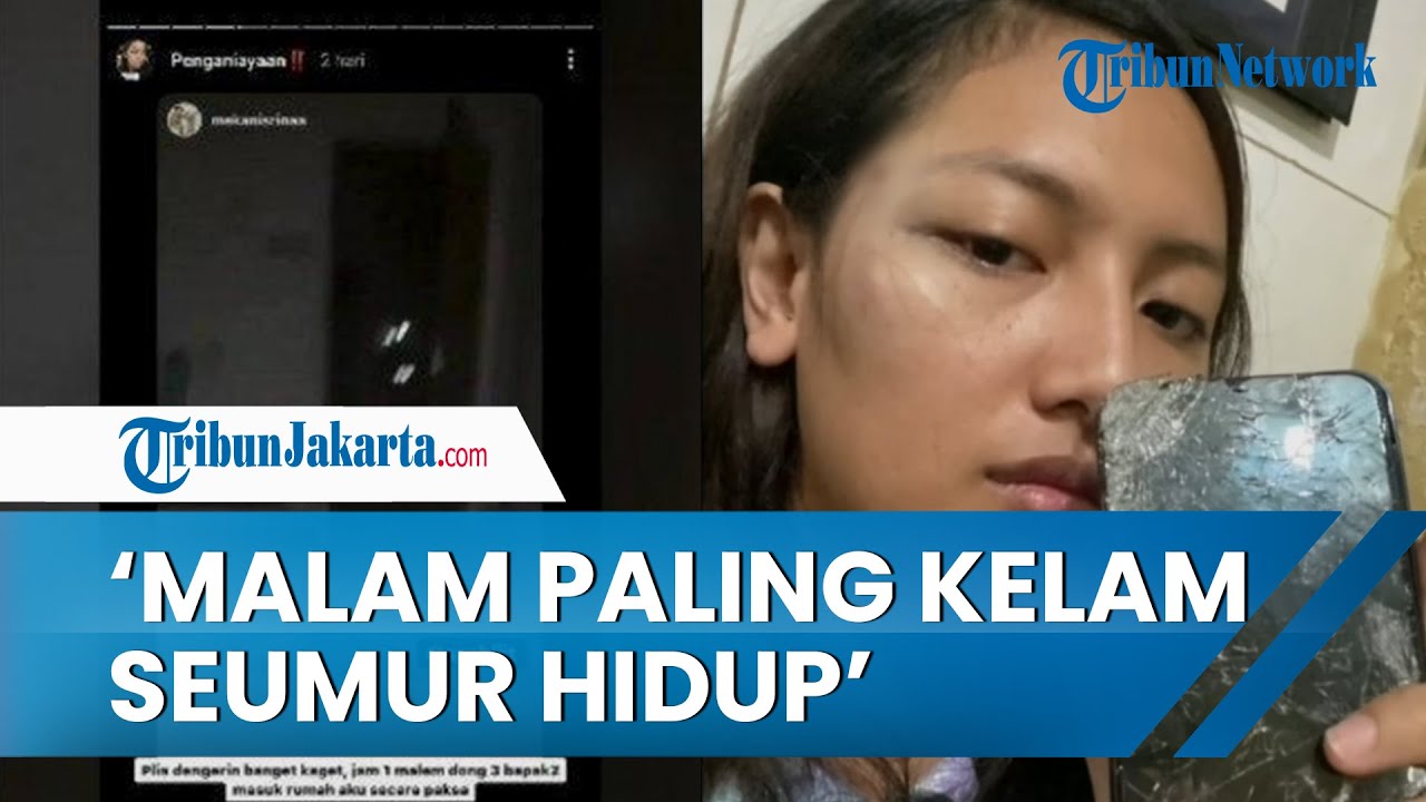 Rekam Aksi Perampok Satroni Rumahnya Mahasiswi Ungkap 'Malem Paling Kelam Seumur Hidup' - YouTube