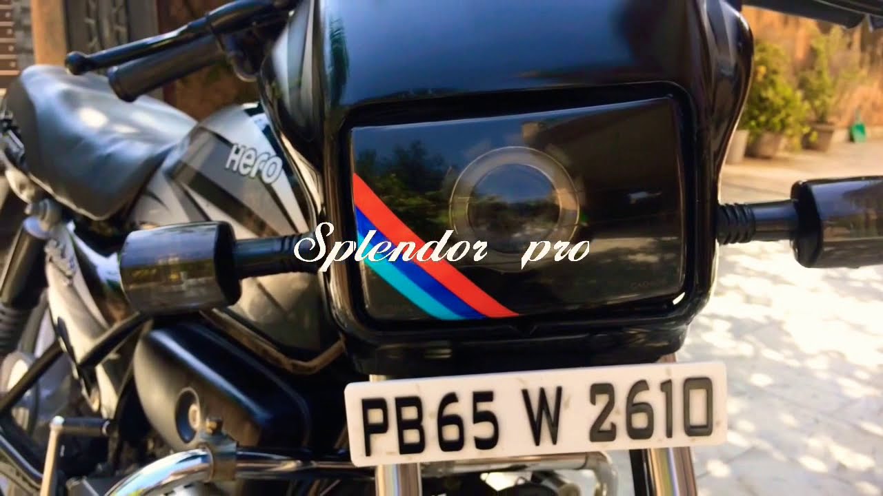 Splendor pro modification… - YouTube