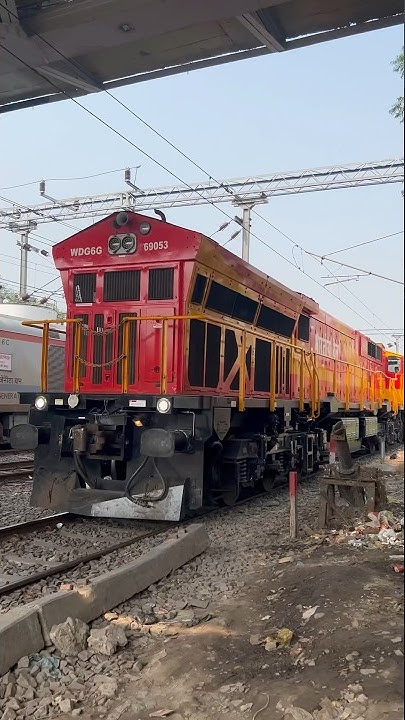 Indian Most Powerful WDG-6G Loco Shed #shorts #shortsvideo #youtubeshorts #railworks #viral ...