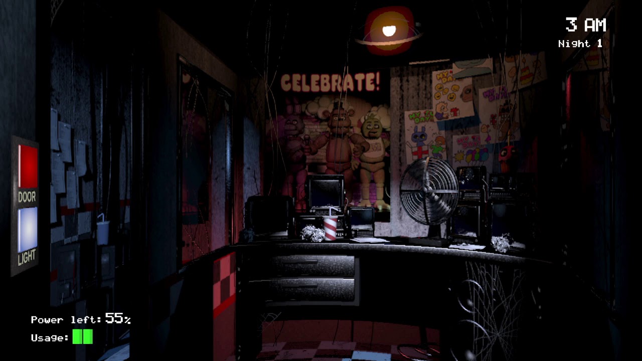 This is the time i play Fnaf1 #1 - YouTube