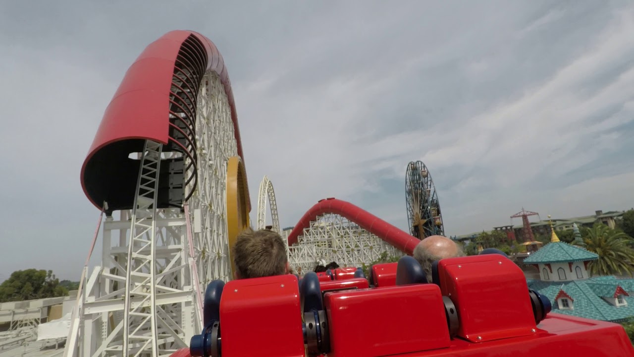 Incredicoaster en Disney California Adventure POV - YouTube