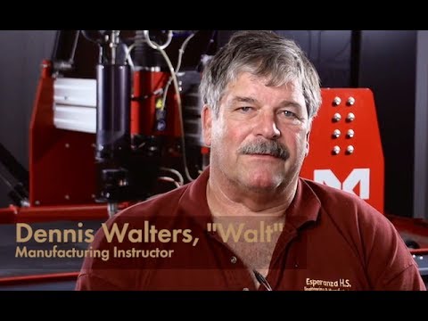 Waterjet In Education: Esperanza High School - YouTube