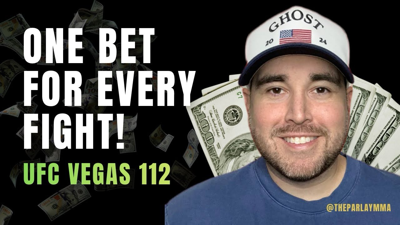 UFC Vegas 112: ONE BET for Every Fight! - YouTube