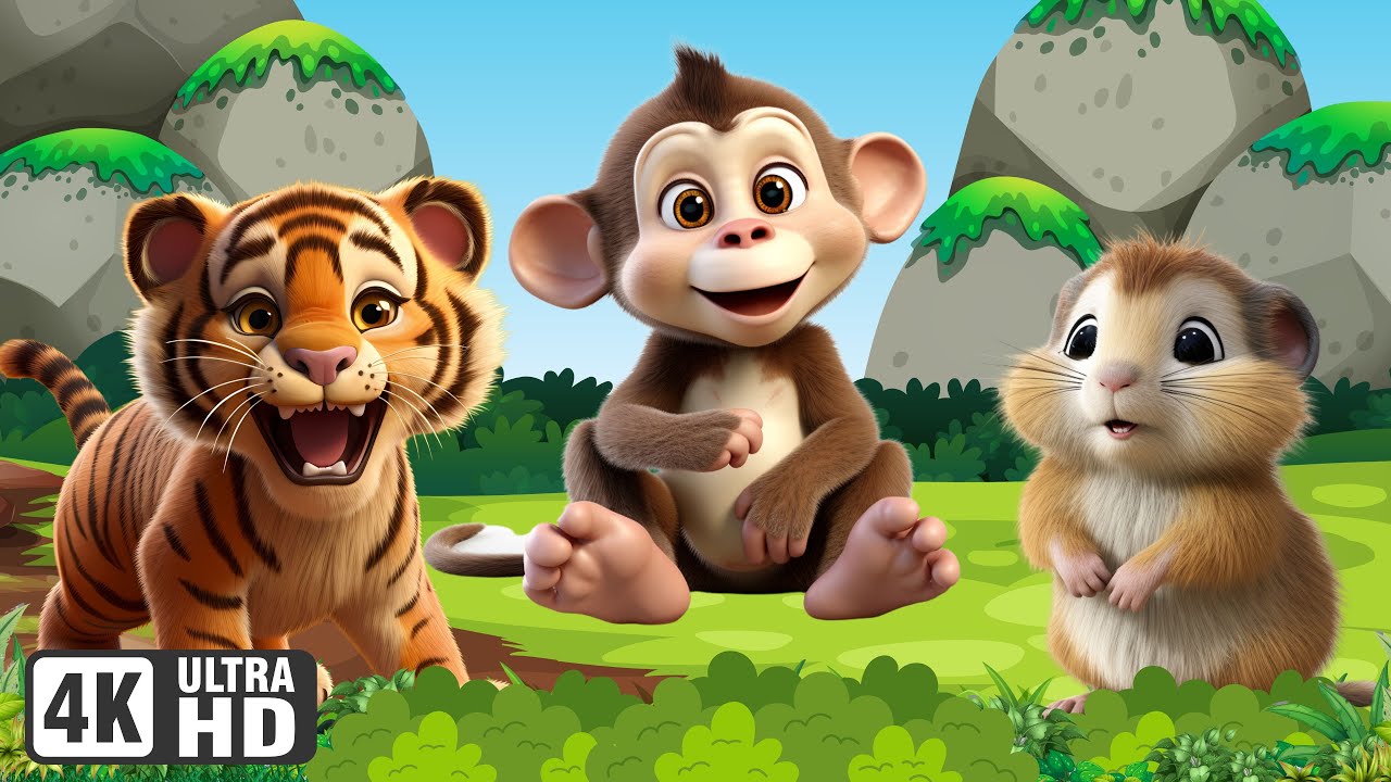Animal Sound Collection: Tiger, Monkey, Lemming, Rooster, Flamingo ...