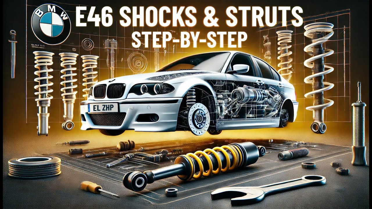 E46 BMW Shocks and Struts Replacement Guide | 2004 330i ZHP - YouTube