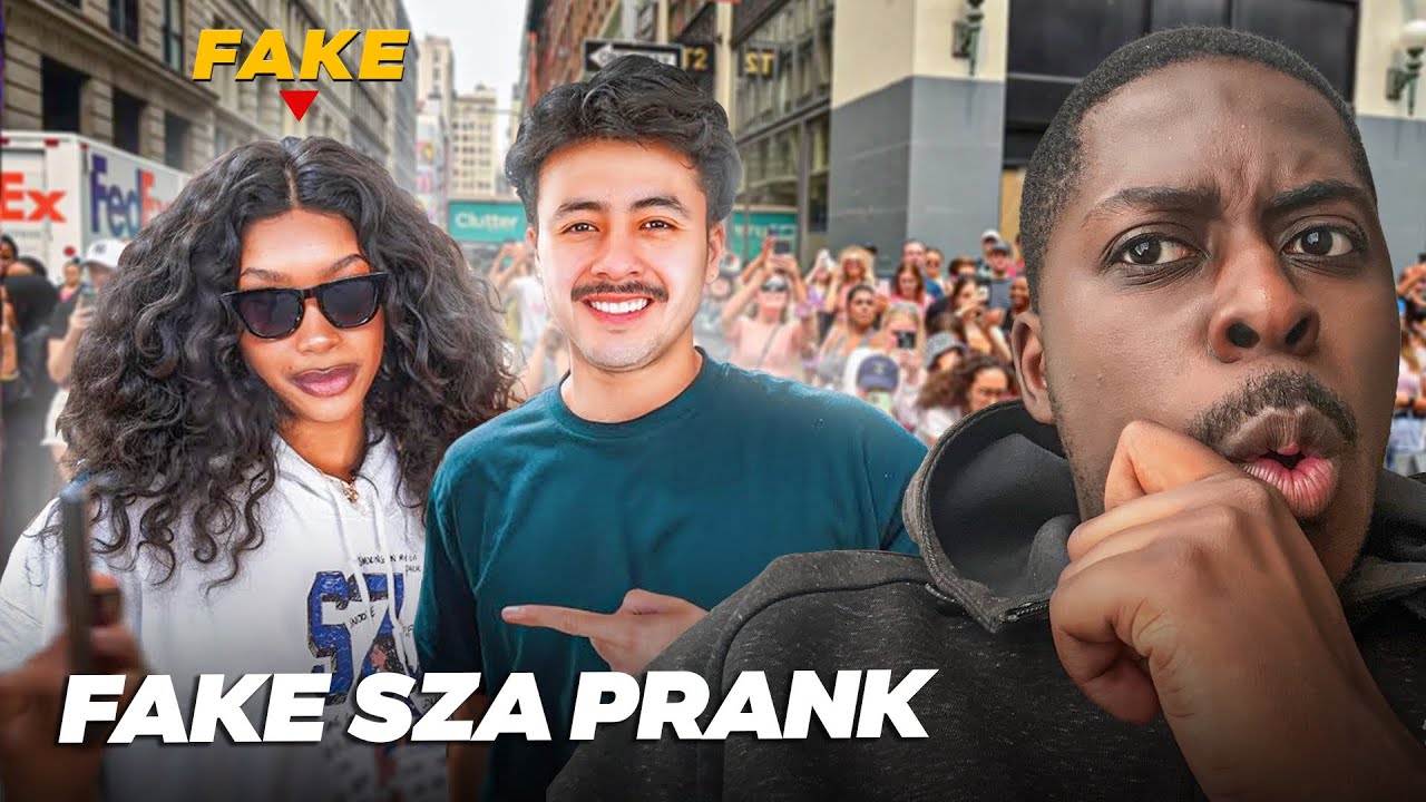 Telling People Fake SZA Lyrics (PRANK) - YouTube